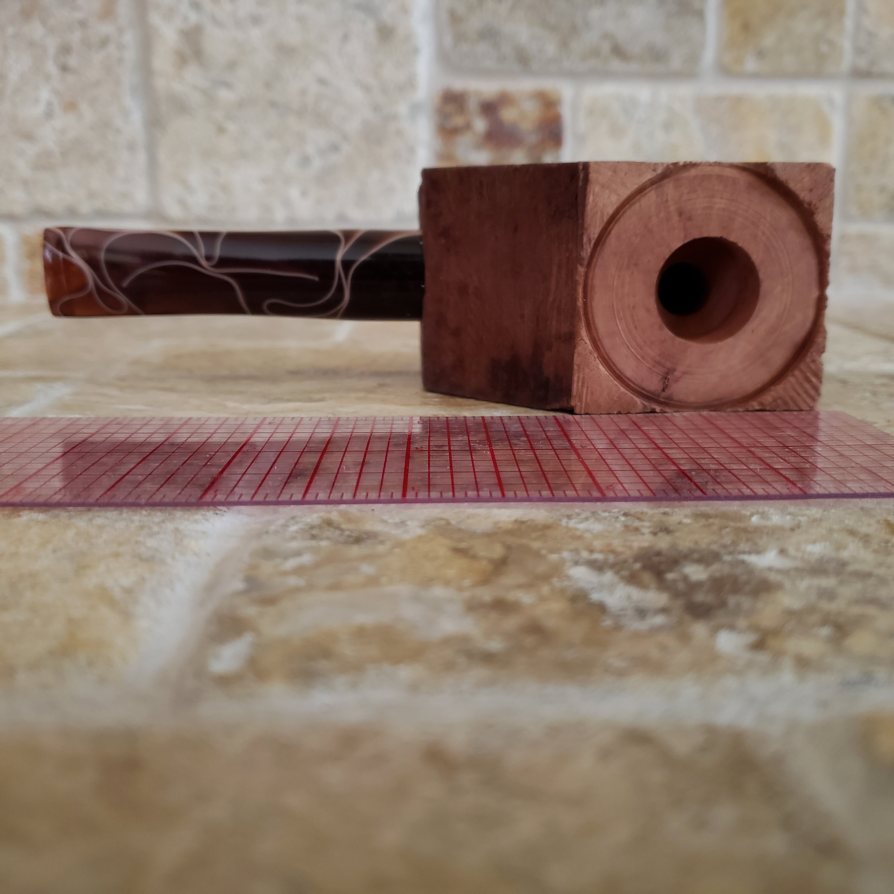 Herb Pipe Kit DIY Briar Burl Herb Pipe Intermediate - Etsy