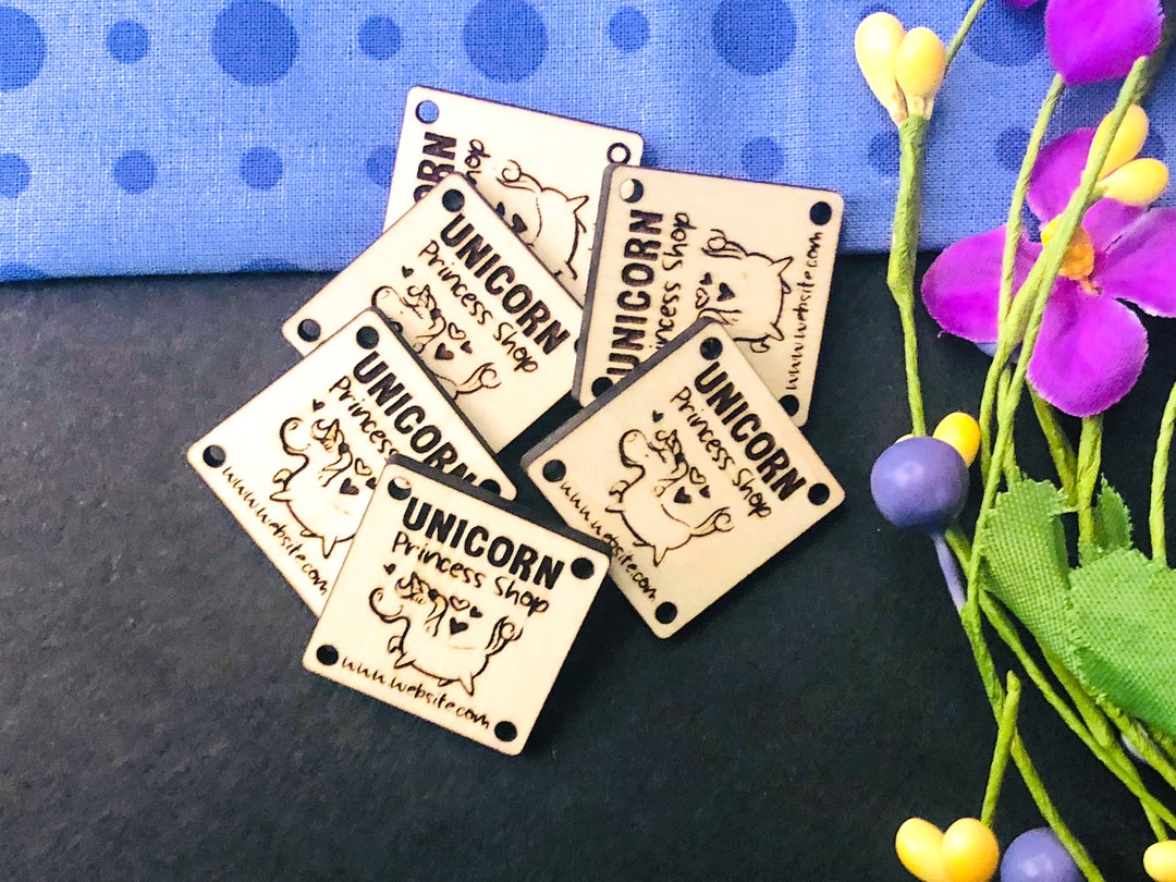 Medium Square Shaped Custom Product Tags for Handmade Items ...