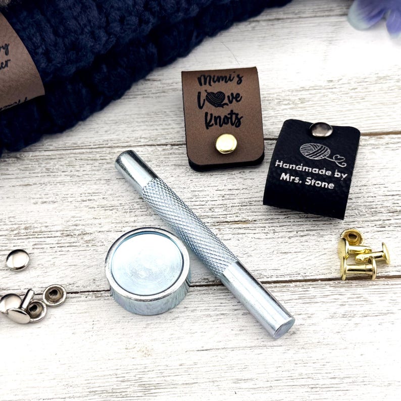 Snap-on Rivets: No-sew Fasteners for Crochet, Knit & Sewn Crafts - Etsy