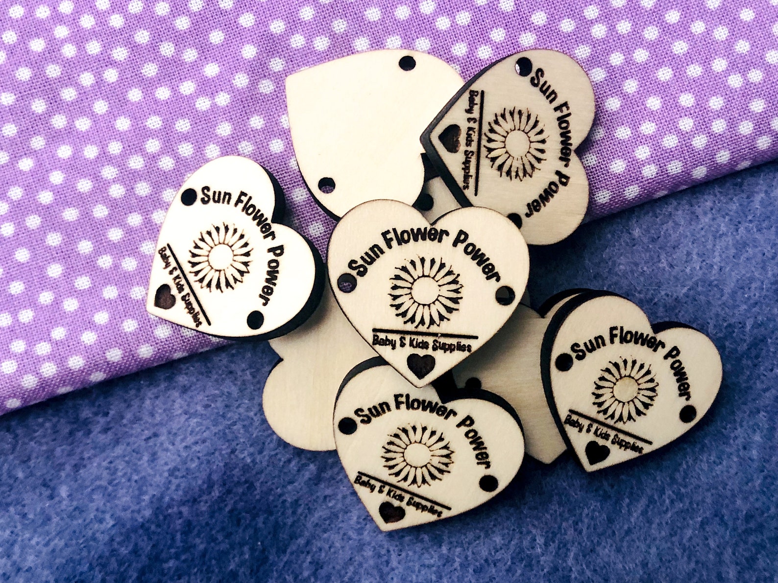 Medium Heart Shaped Custom Product Tags for Handmade Items - Etsy