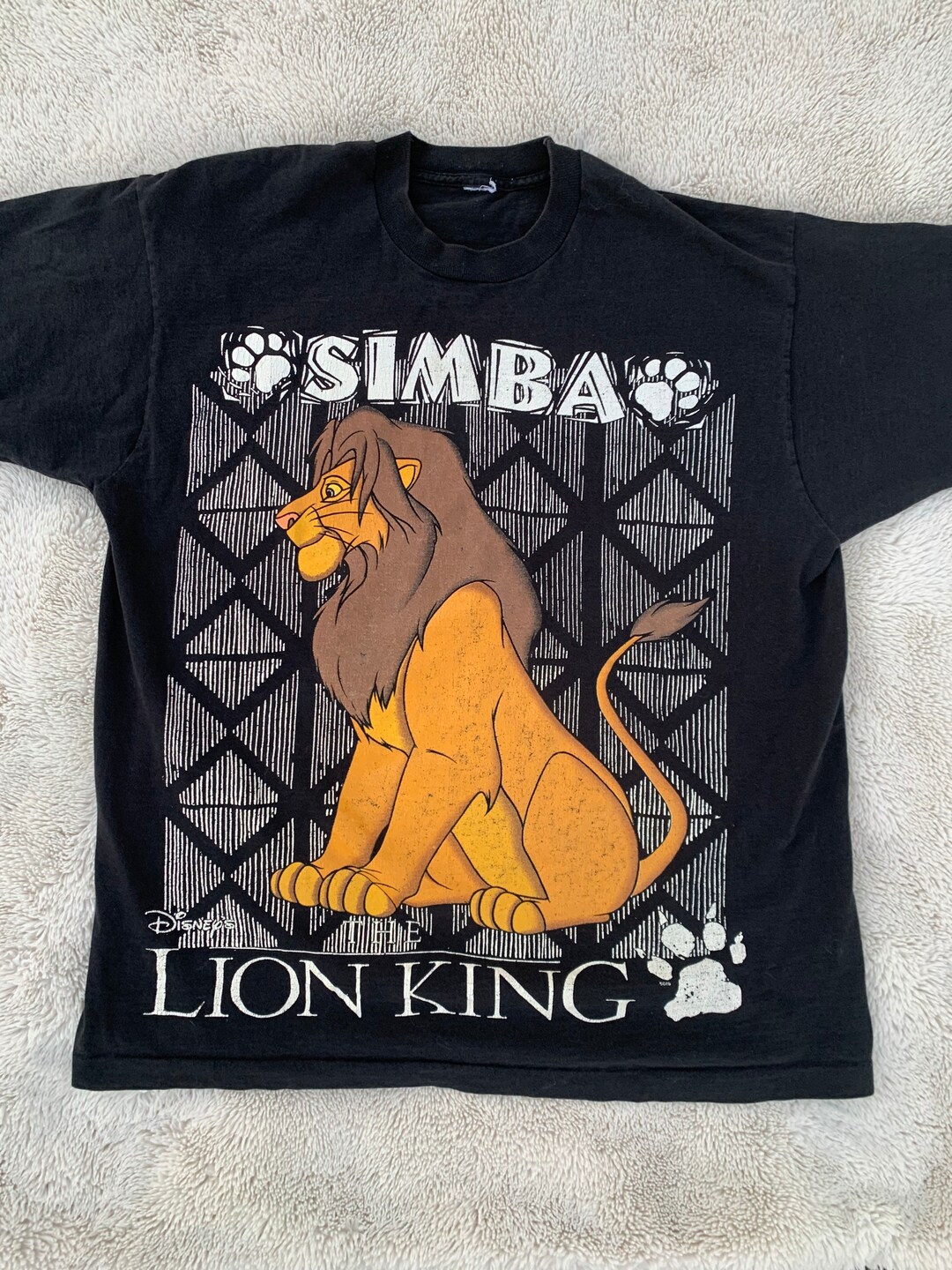 Vintage Lion King Simba T-shirt - Etsy