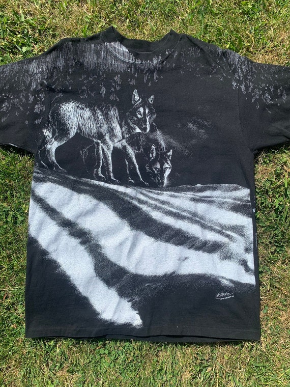 vintage vintage nature wolf - Gem