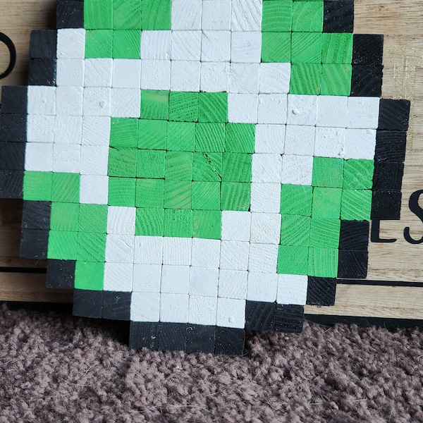 Yoshi Pixel Art - Etsy