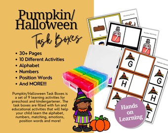 Task Boxes Kindergarten - Etsy