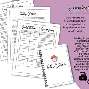 Homestead Kitchen & Canning Journal | Printable, Canning, Homestead ...