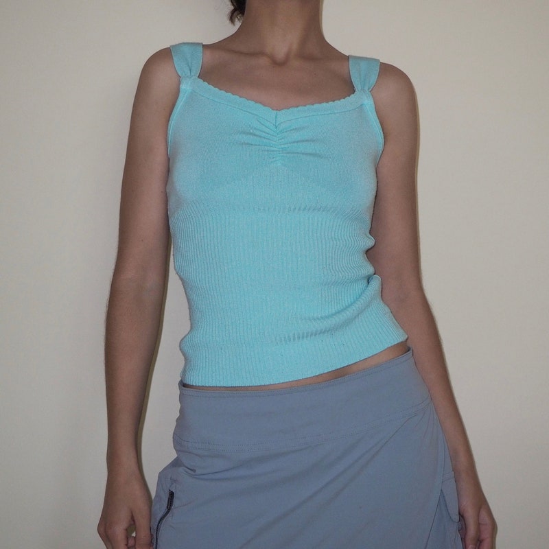 Turquoise Tank Top - Etsy
