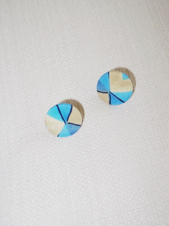 Vintage abstract round - Gem