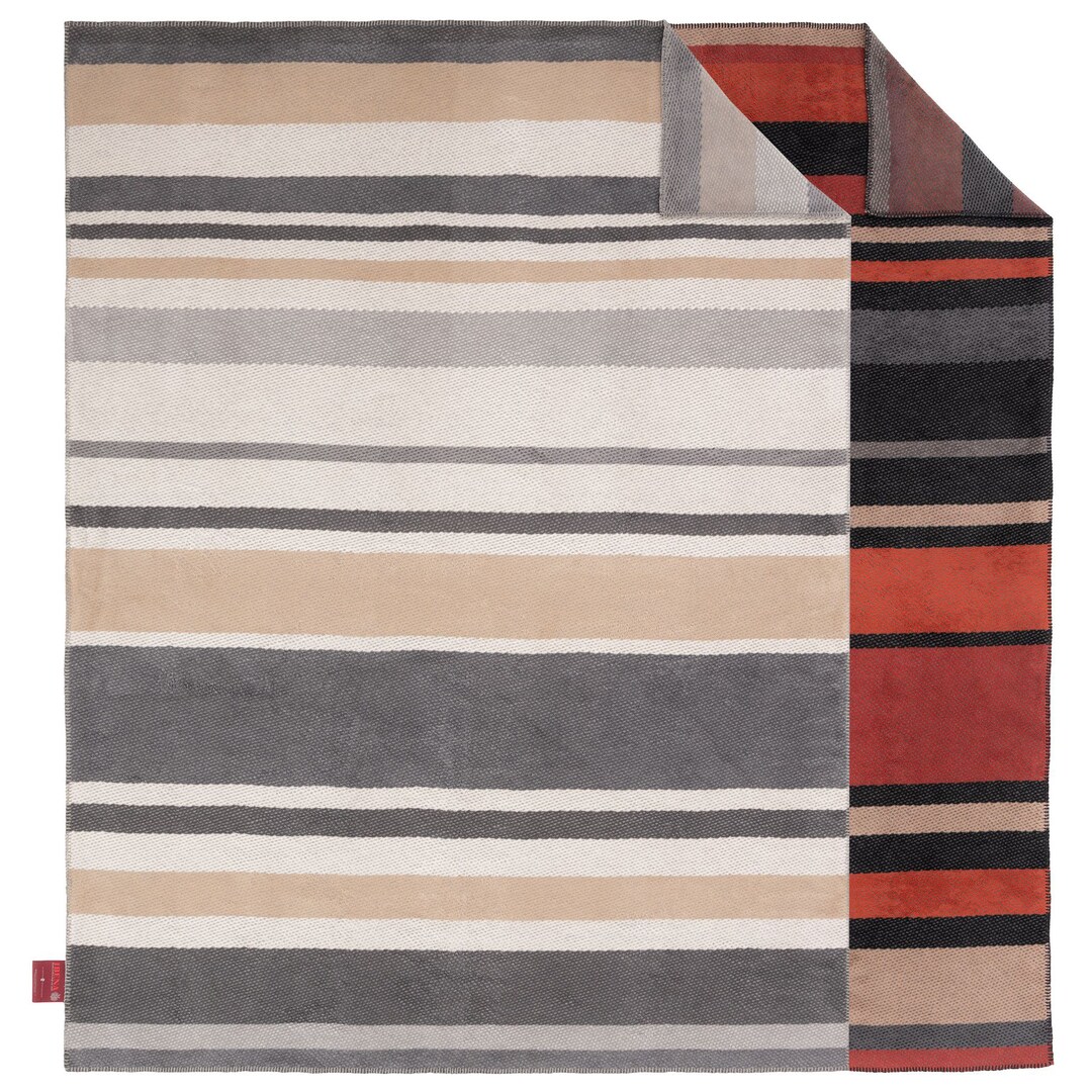 Latina by IBENA Neutral and Vibrant Striped Lightweight Cotton Blend ...