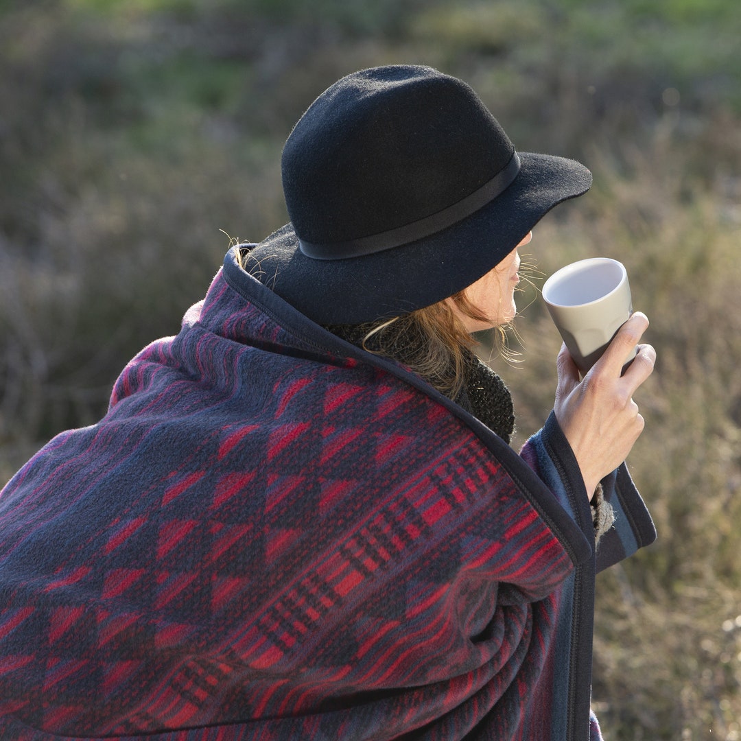 Karawang by IBENA Mystic Colored Cozy Throw Blanket - Etsy