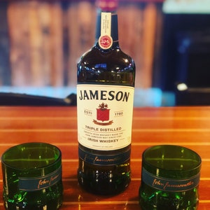 Set of Two Jameson Whiskey Glasses - Etsy