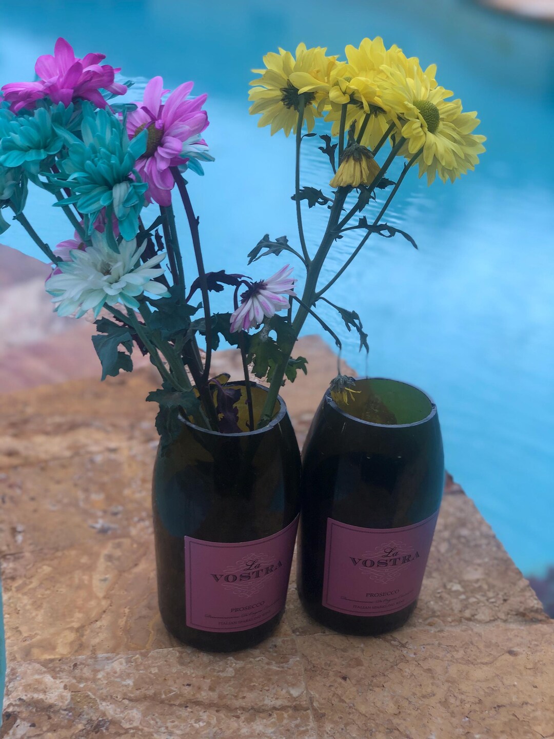 Vostra Prosecco Flower Vase or Candle - Etsy