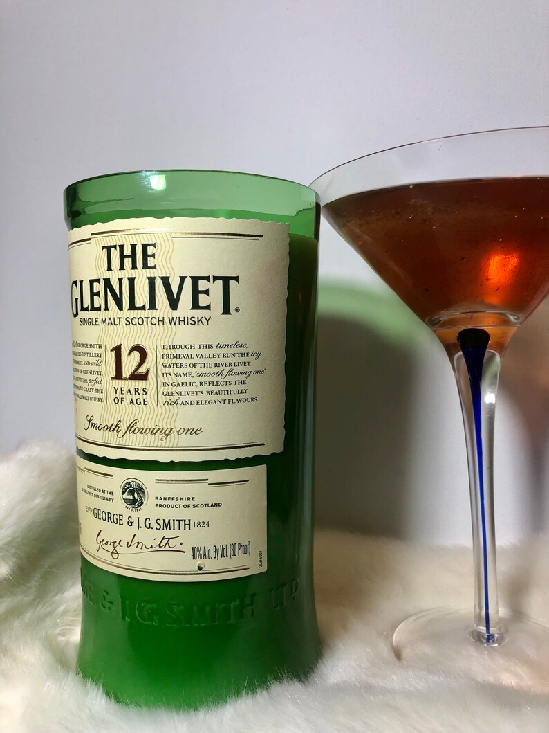 The Glenlivet 12 Year or Glenlivet 18 Year Single Malt Candle - Etsy