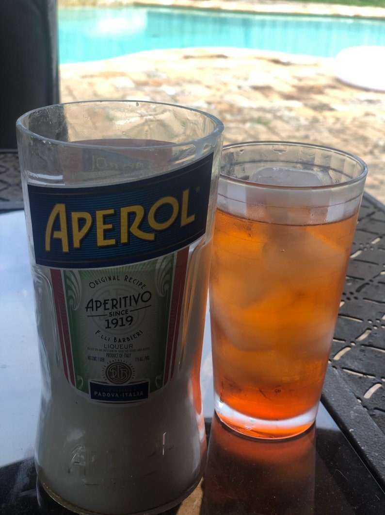 Aperol Liquor Bottle Candle - Etsy
