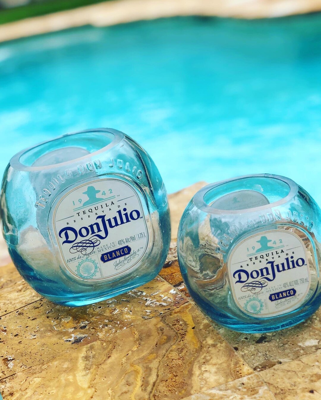 Don Julio Silver Blanco 750ml or 1.75 Tequila Liquor Bottle Candle or ...
