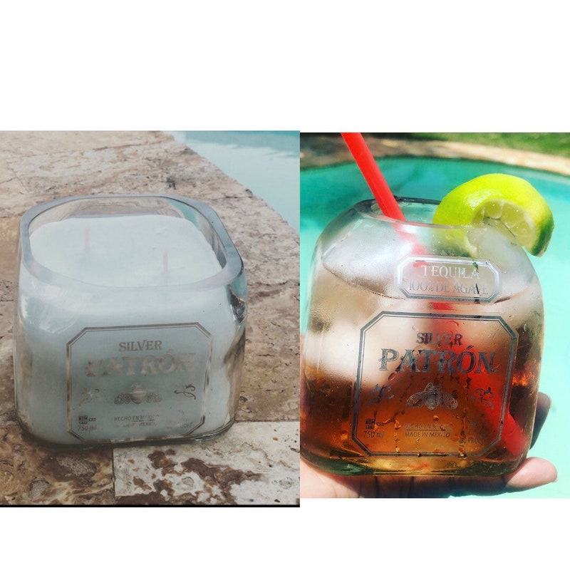 Patron Reusable Cups With Straw - Etsy