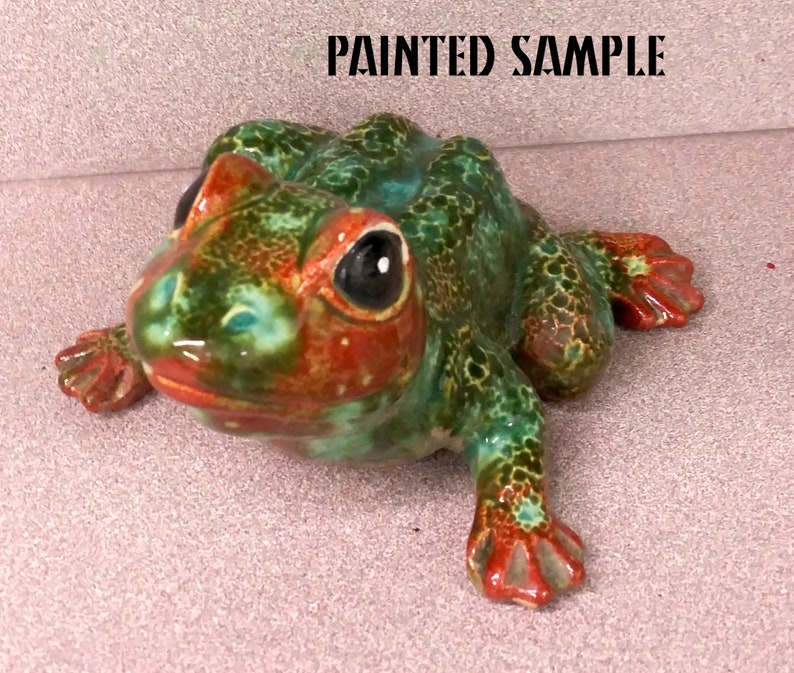 Ceramic Frogs to Hide Your Keys Ceramic Bisque Unpainted | Etsy