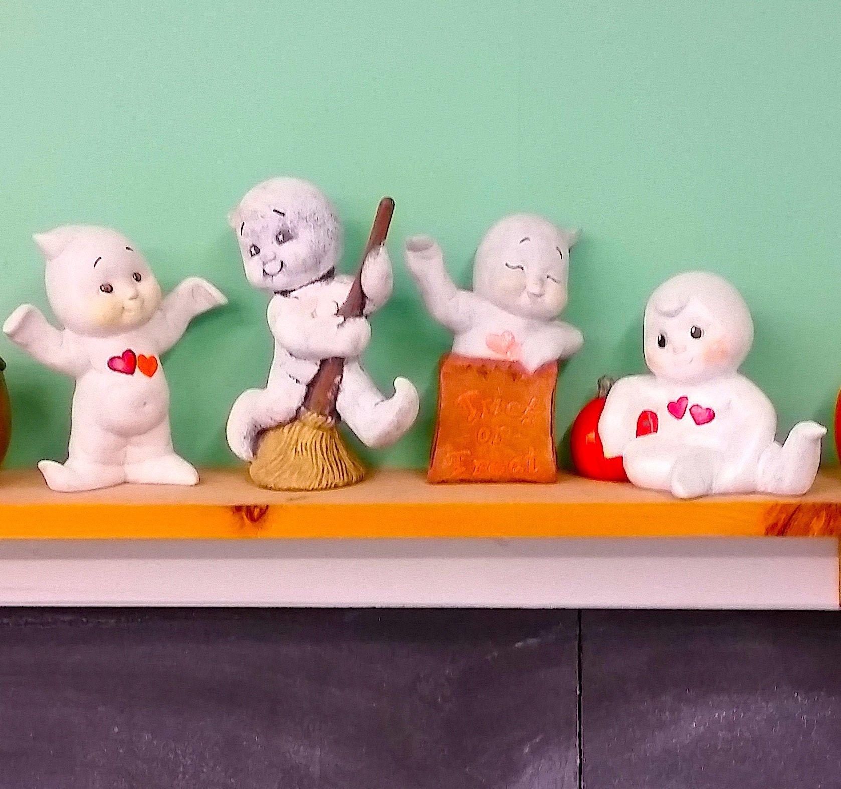 Ceramics & Pottery Craft Supplies & Tools Ceramic Ghosts Sweet Tot Boo ...