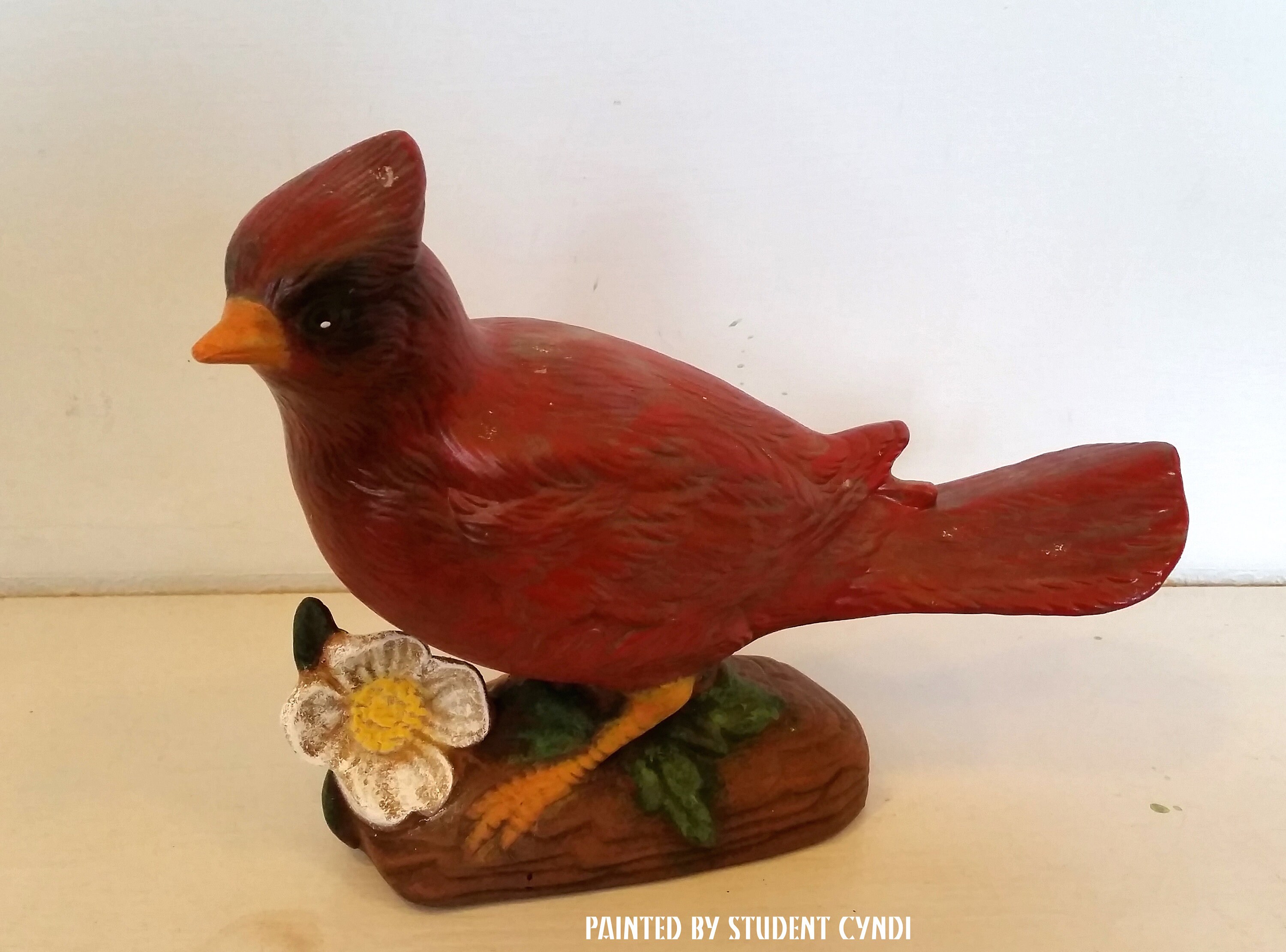 6.5 Ceramic Cardinal Ceramic Bisque Unpainted Ceramics | Etsy