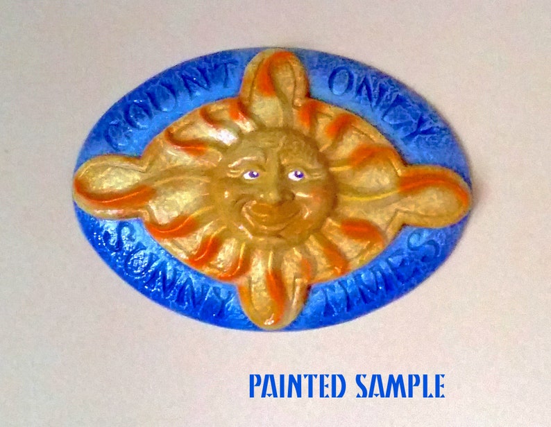 Ceramic Sun Smiling Wall Plaque or Insert Ceramic Bisque | Etsy