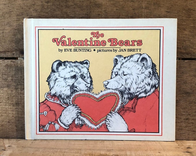 The Valentine Bears Illustrated by Jan Brett Weekly Reader 1983 - Etsy