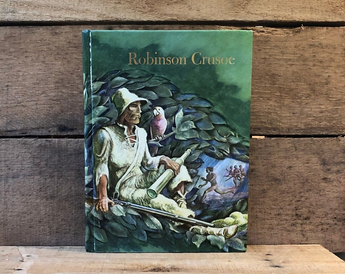 Robinson Crusoe Illustrated Junior Library: 1980 - Etsy