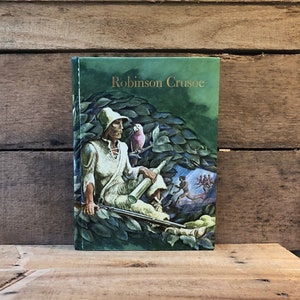 Robinson Crusoe Illustrated Junior Library: 1980 - Etsy