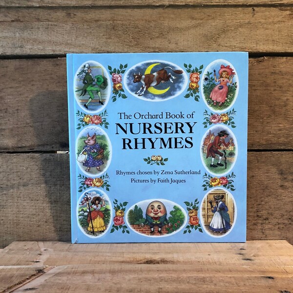 Nursery Rhymes Book - Etsy