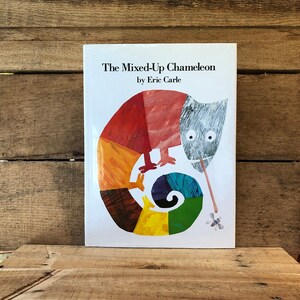 The Mixed-up Chameleon by Eric Carle: With Dust Jacket - Etsy