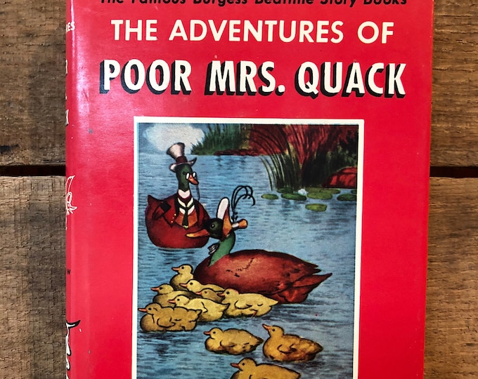 The Adventures of Poor Mrs. Quack, Bedtime Story Books: With Dust ...