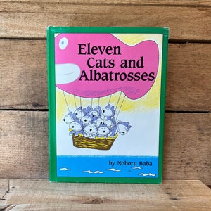 Eleven Cats and Albatrosses by Noboru Baba: With Dust Jacket 1988 - Etsy