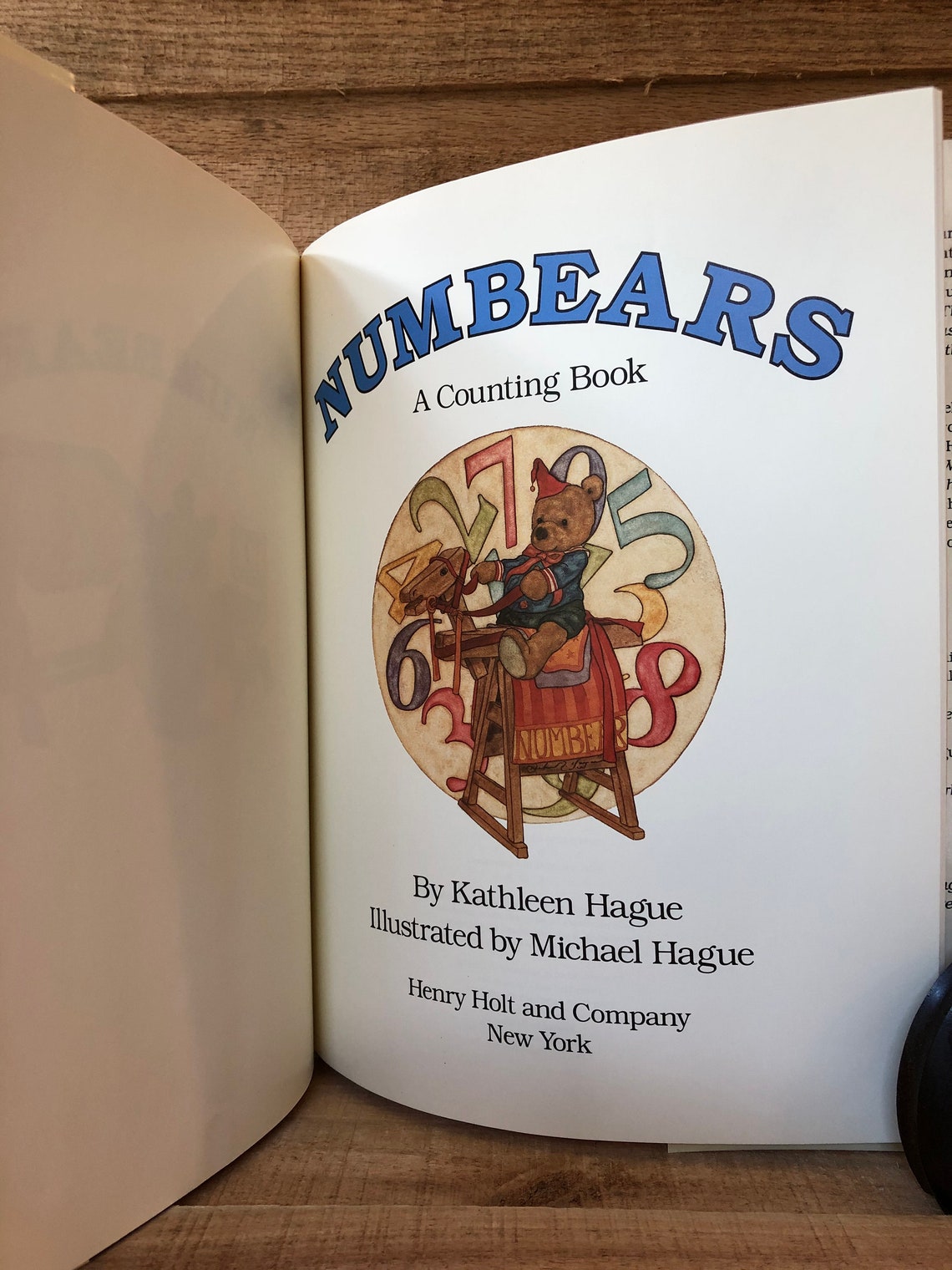 Numbears A Counting Book Illustrated by Michael Hague: With - Etsy