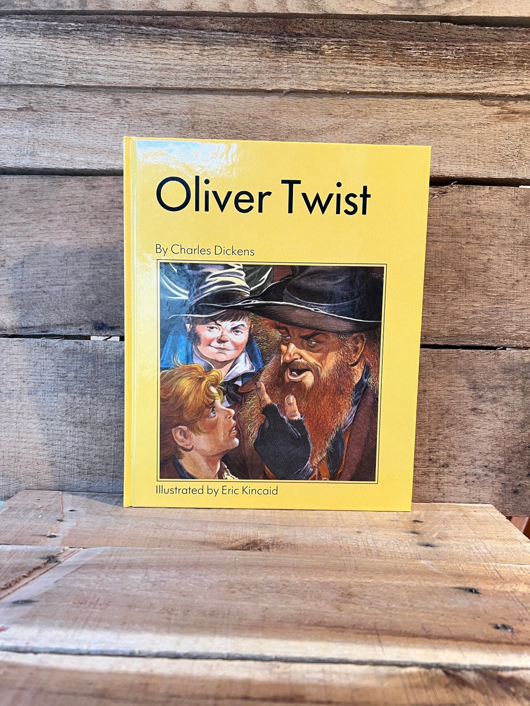Oliver Twist by Charles Dickens, Adapted by Peter Oliver, Illustrated ...