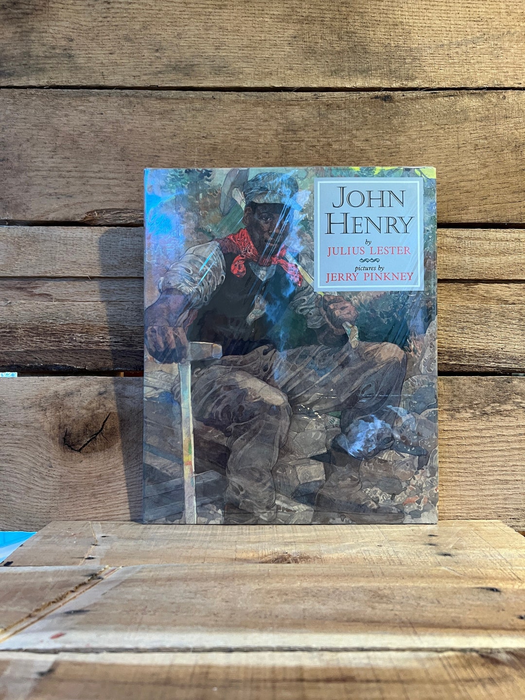 John Henry by Julius Lester, Illustrated by Jerry Pinkney: With Dust ...