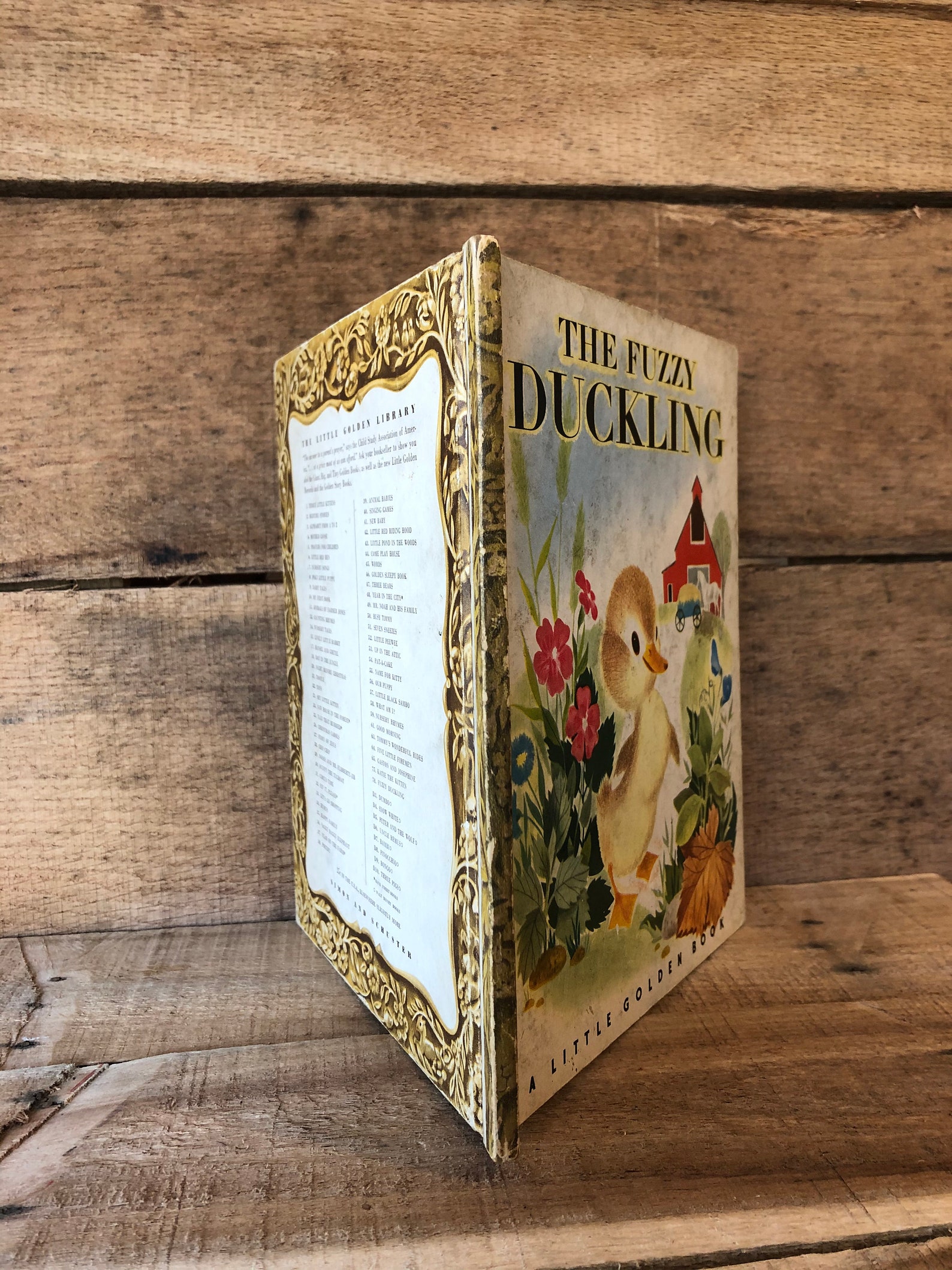 The Fuzzy Duckling: A Little Golden Book First Edition 1949 - Etsy