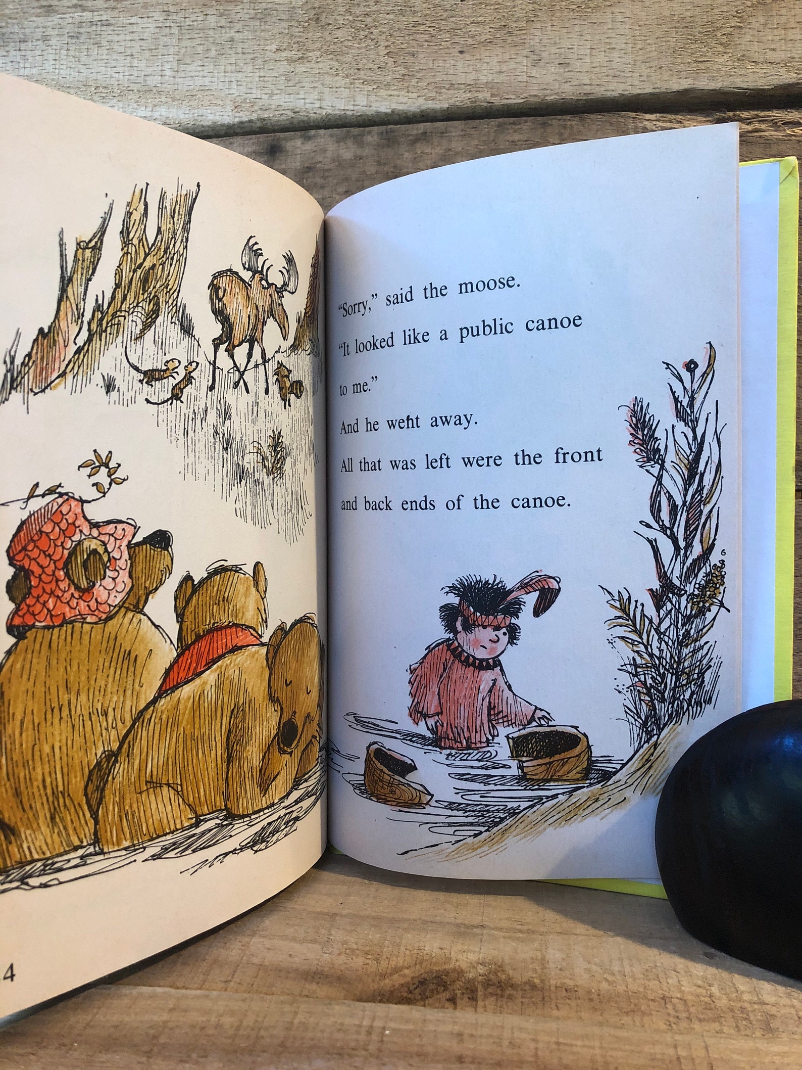 Red Fox and His Canoe Illustrated by Arnold Lobel: an I Can - Etsy