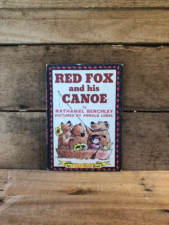 Red Fox and His Canoe Illustrated by Arnold Lobel: an I Can | Etsy