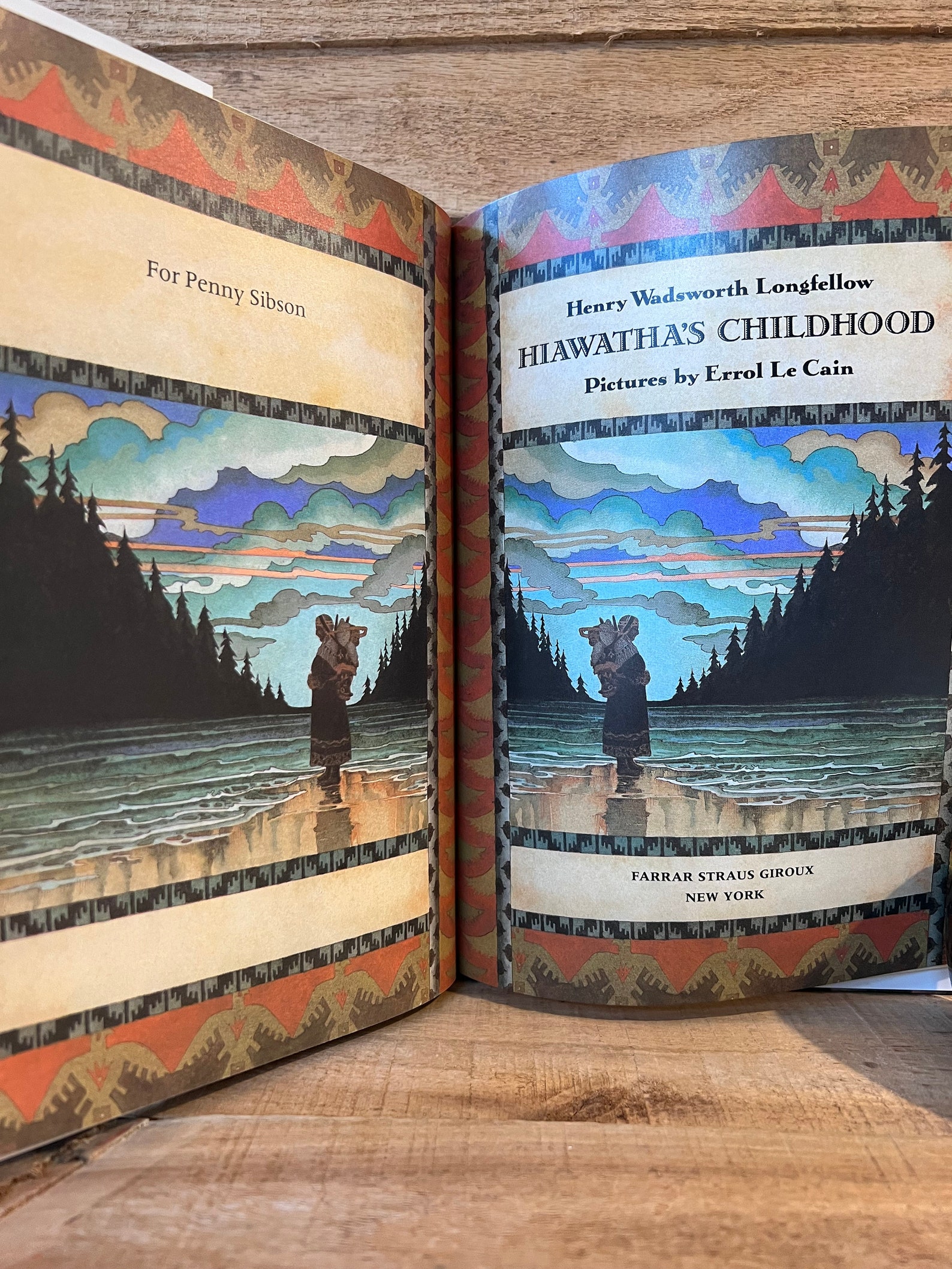 Hiawatha's Childhood by Longfellow Illustrated by Errol - Etsy
