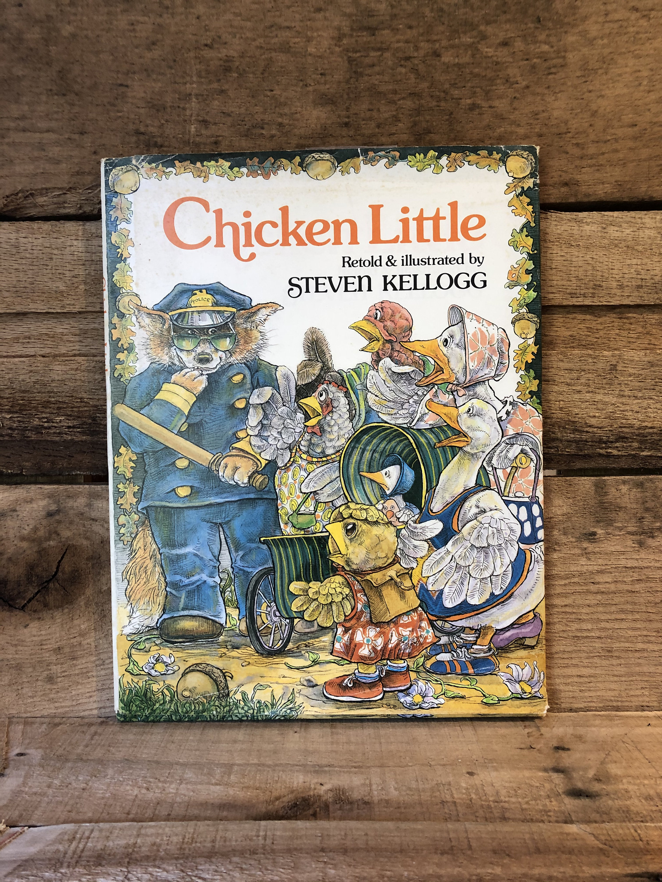 Chicken Little Retold and Illustrated by Steven Kellogg: With - Etsy