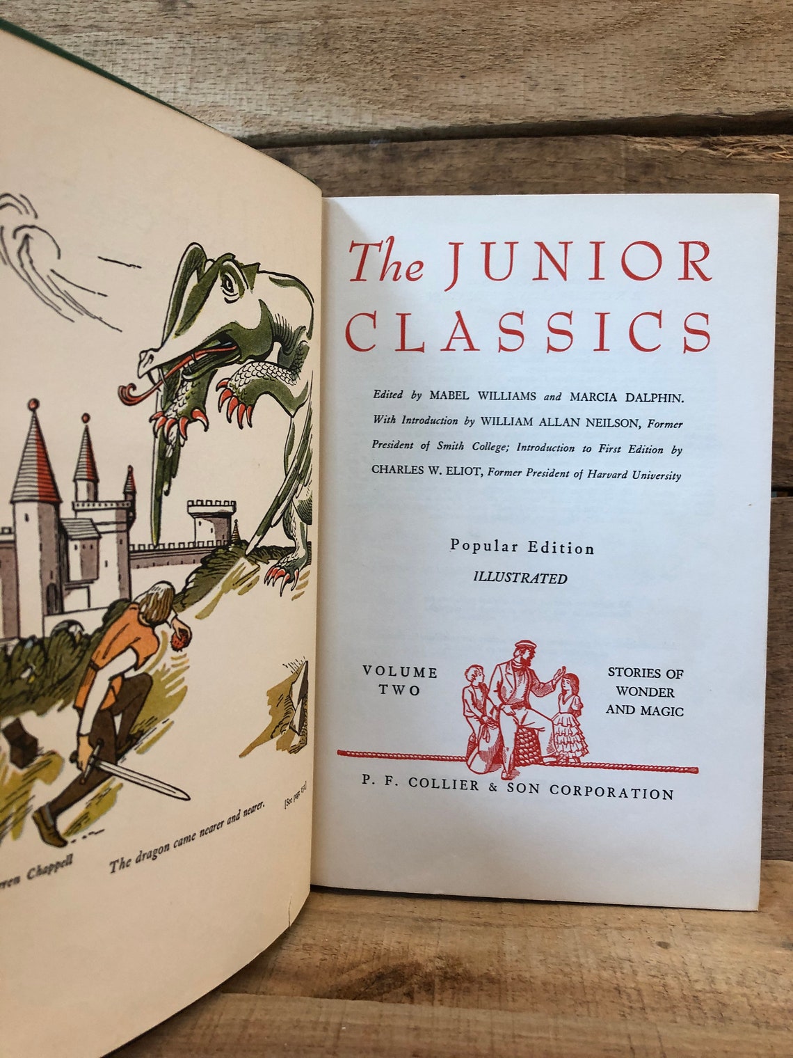 The Junior Classics Stories of Wonder and Magic Volume 2: - Etsy