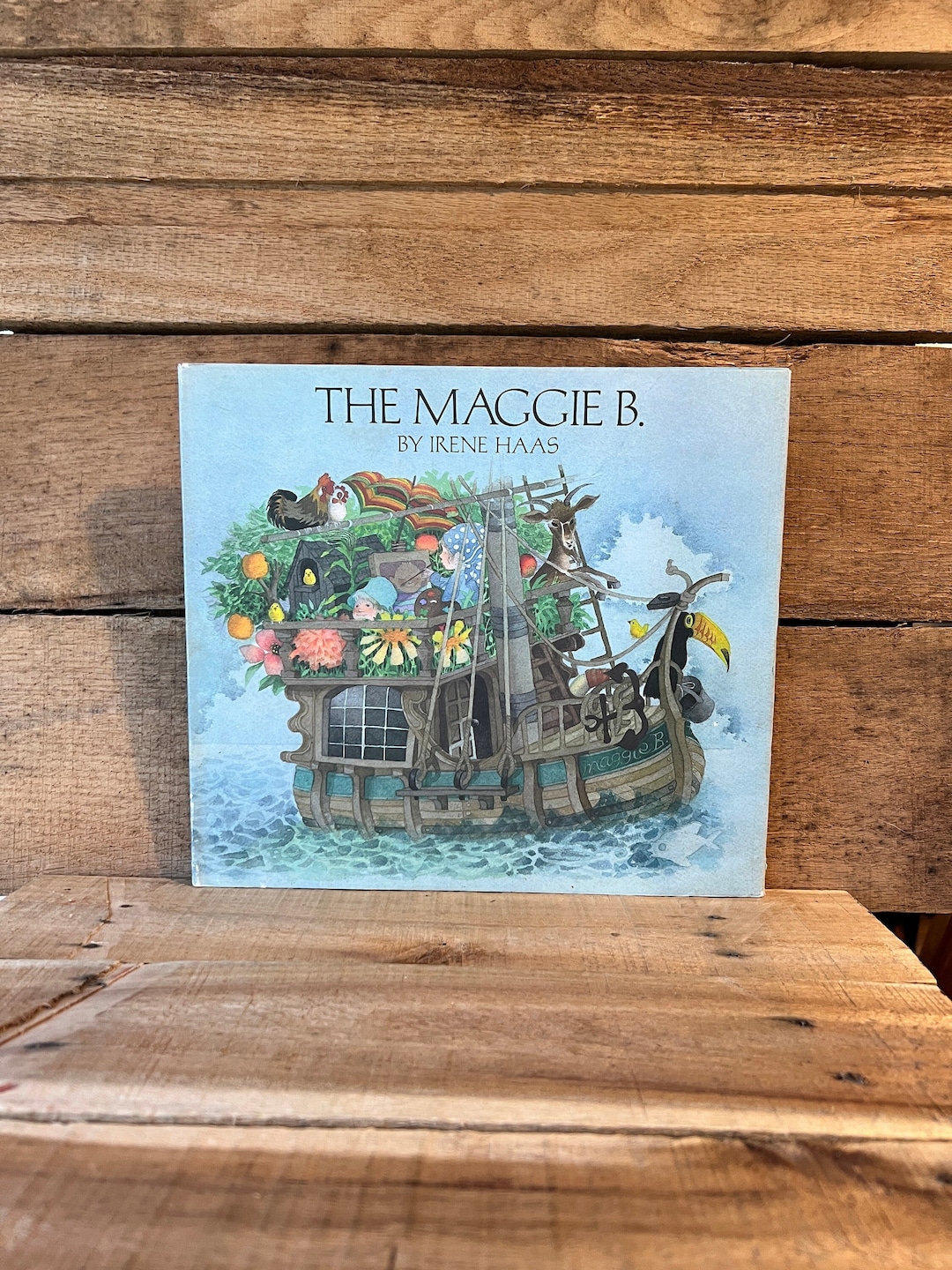 The Maggie B. by Irene Haas: With Dust Jacket 1983, Fifth Printing - Etsy