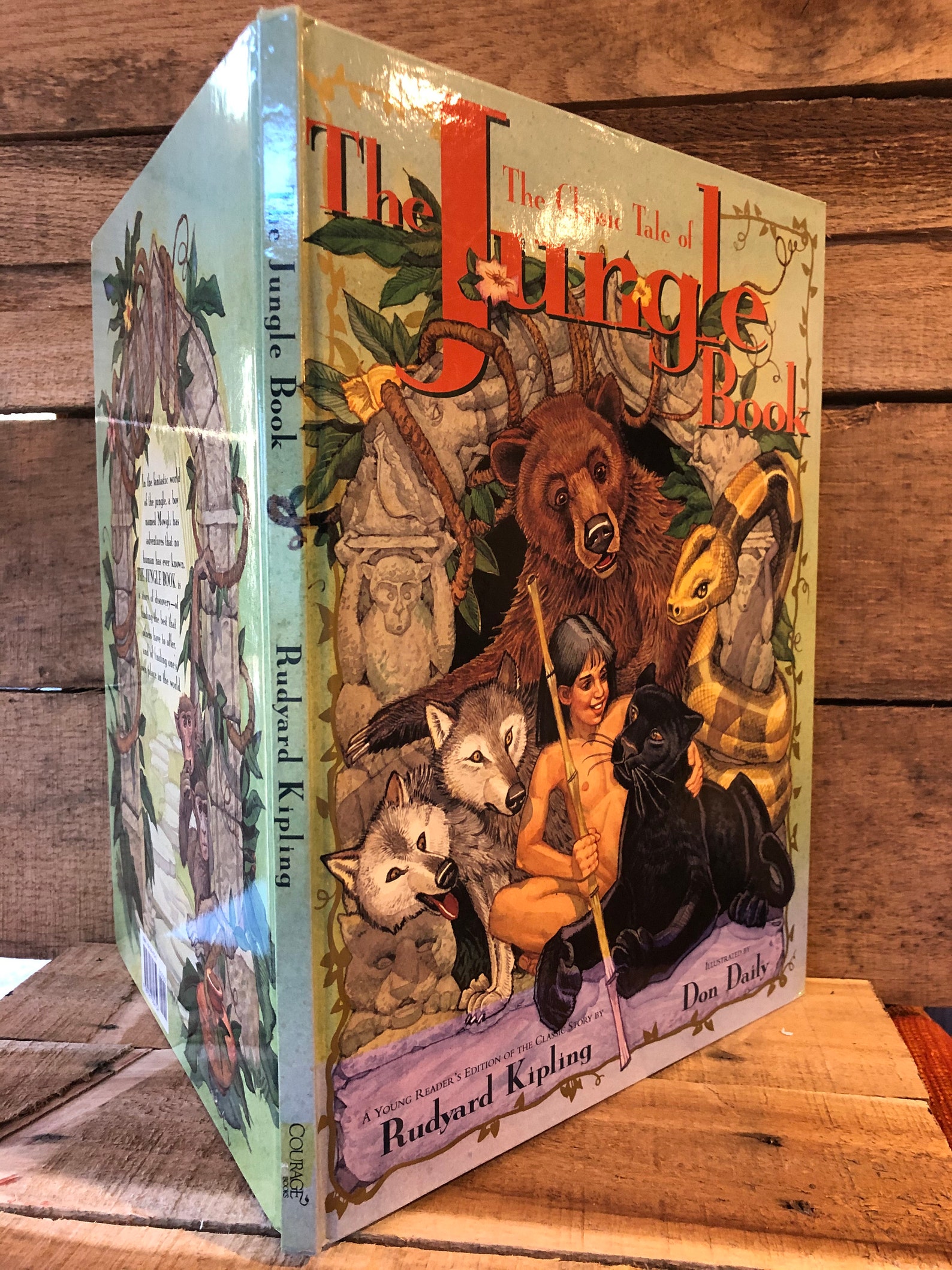 The Classic Tale of the Jungle Book: Illustrated by Don Daily - Etsy