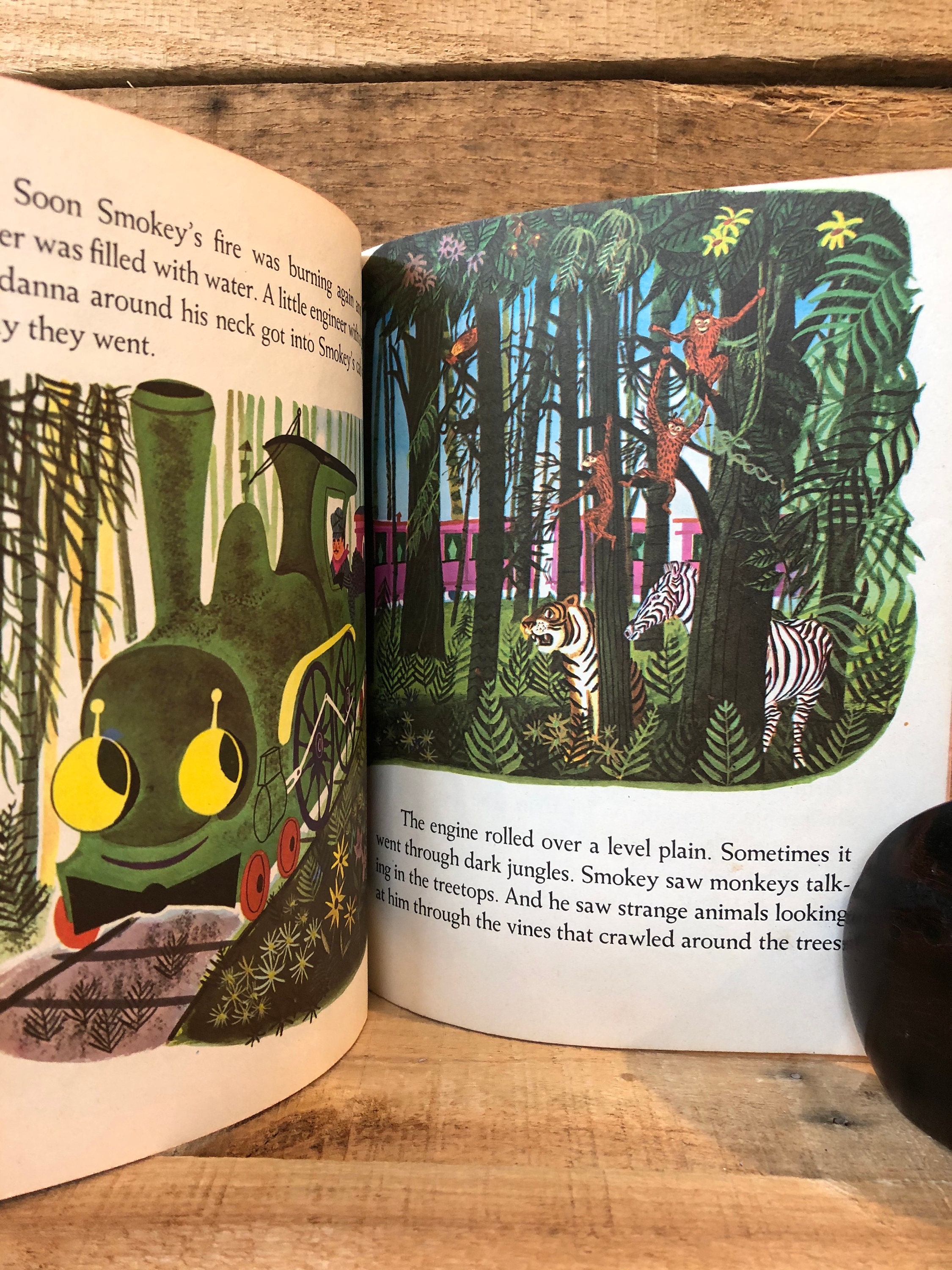 The Little Engine That Could: Treasure Books 1950 - Etsy