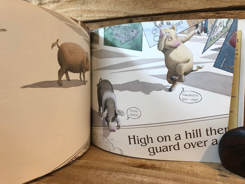The Three Pigs by David Wiesner: With Dust Jacket 2001 - Etsy