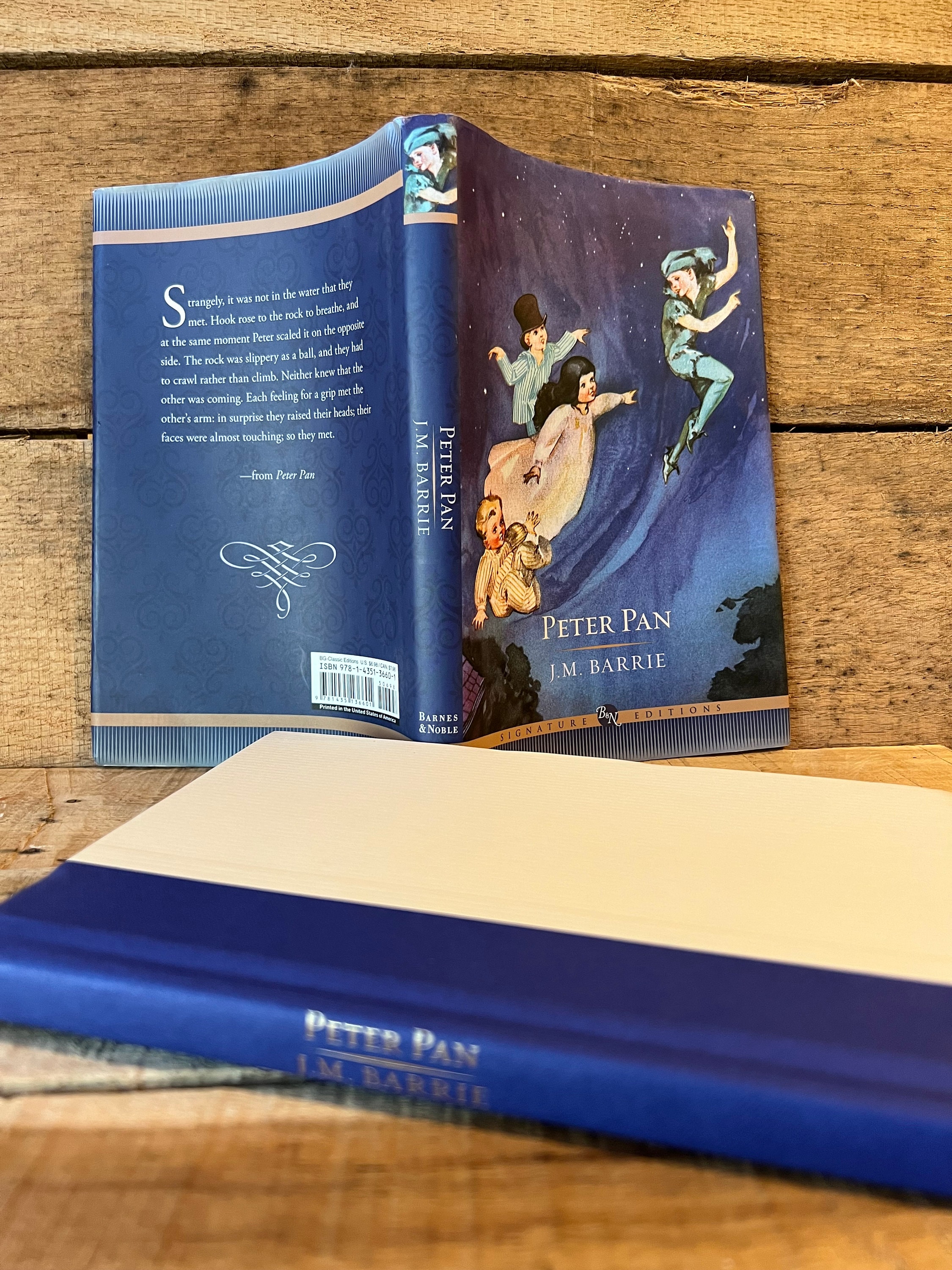 Peter Pan by J. M. Barrie, Illustrated by F. D. Bedford: With Dust ...
