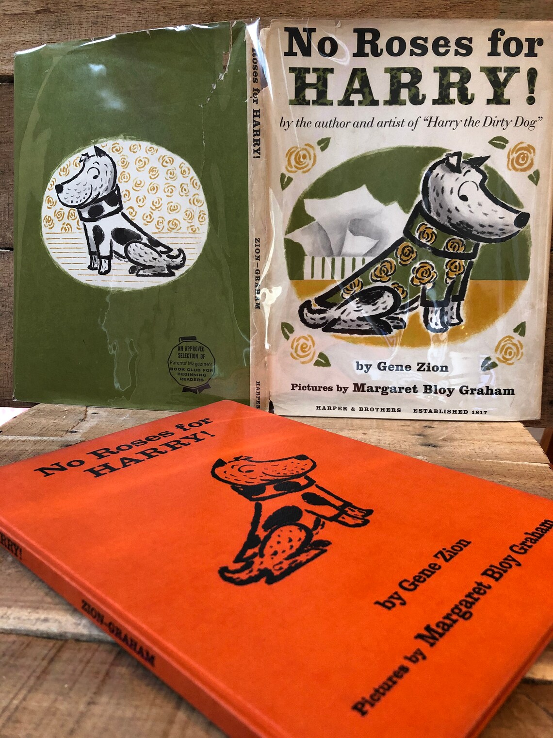 No Roses for Harry! by Gene Zion, Illustrated by Margaret Bloy Graham ...