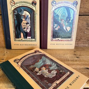 A Series of Unfortunate Events by Lemony Snicket Complete Set - Etsy
