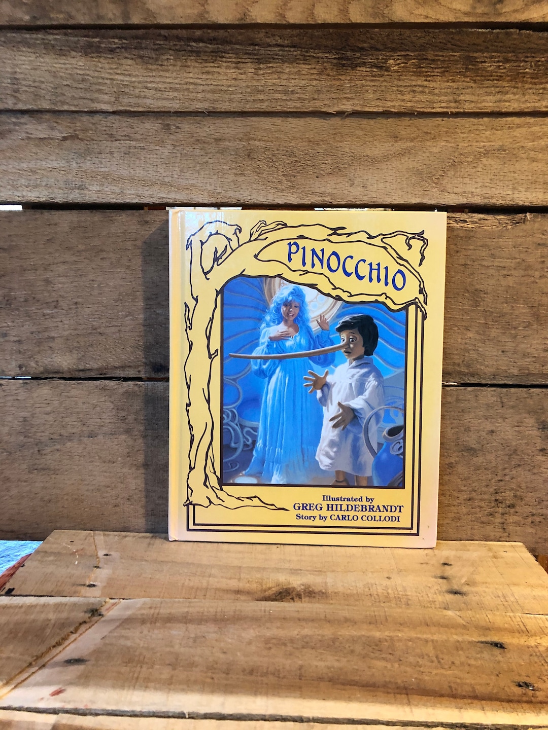 Pinocchio by Carlo Collodi, Illustrated by Greg Hildebrandt: 1986 - Etsy