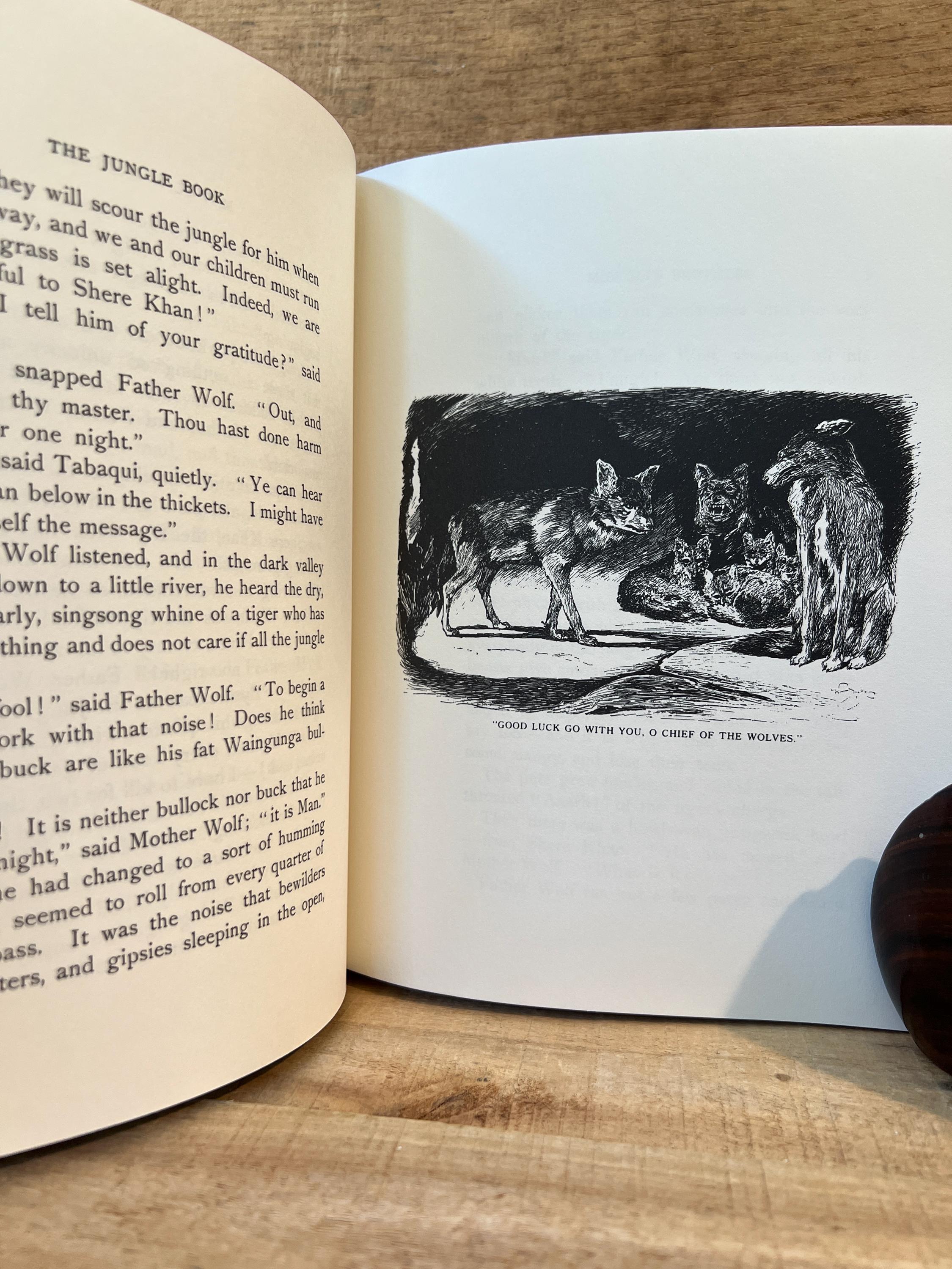 The Jungle Book by Rudyard Kipling: Longmeadow Press 1990 - Etsy