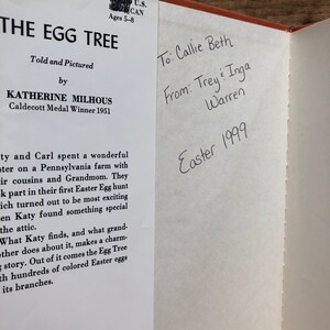 The Egg Tree: With Dust Jacket - Etsy
