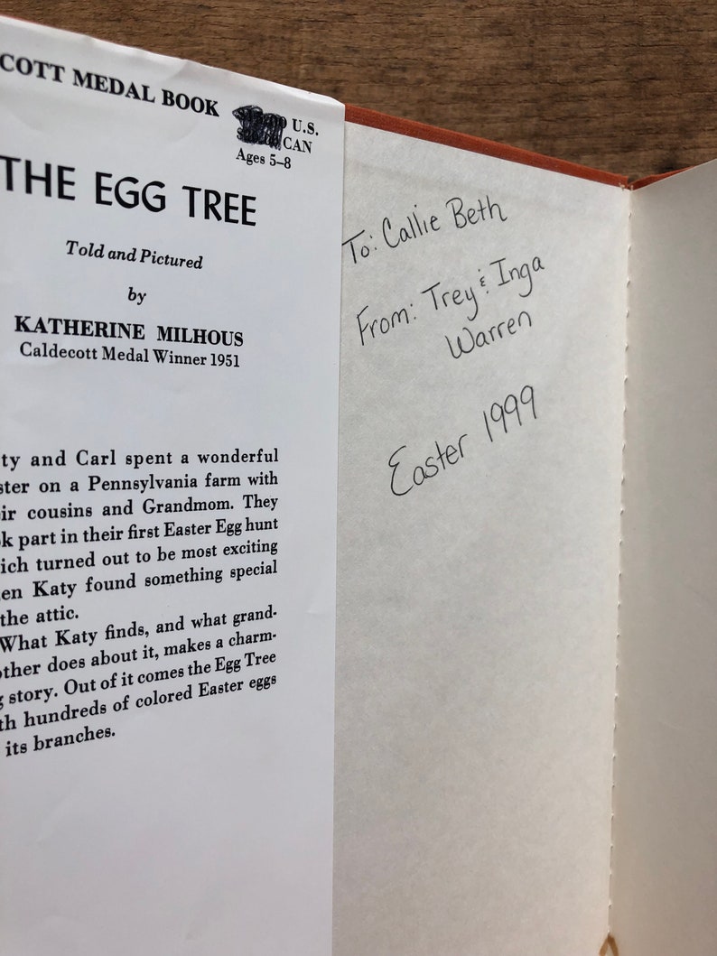 The Egg Tree: With Dust Jacket - Etsy